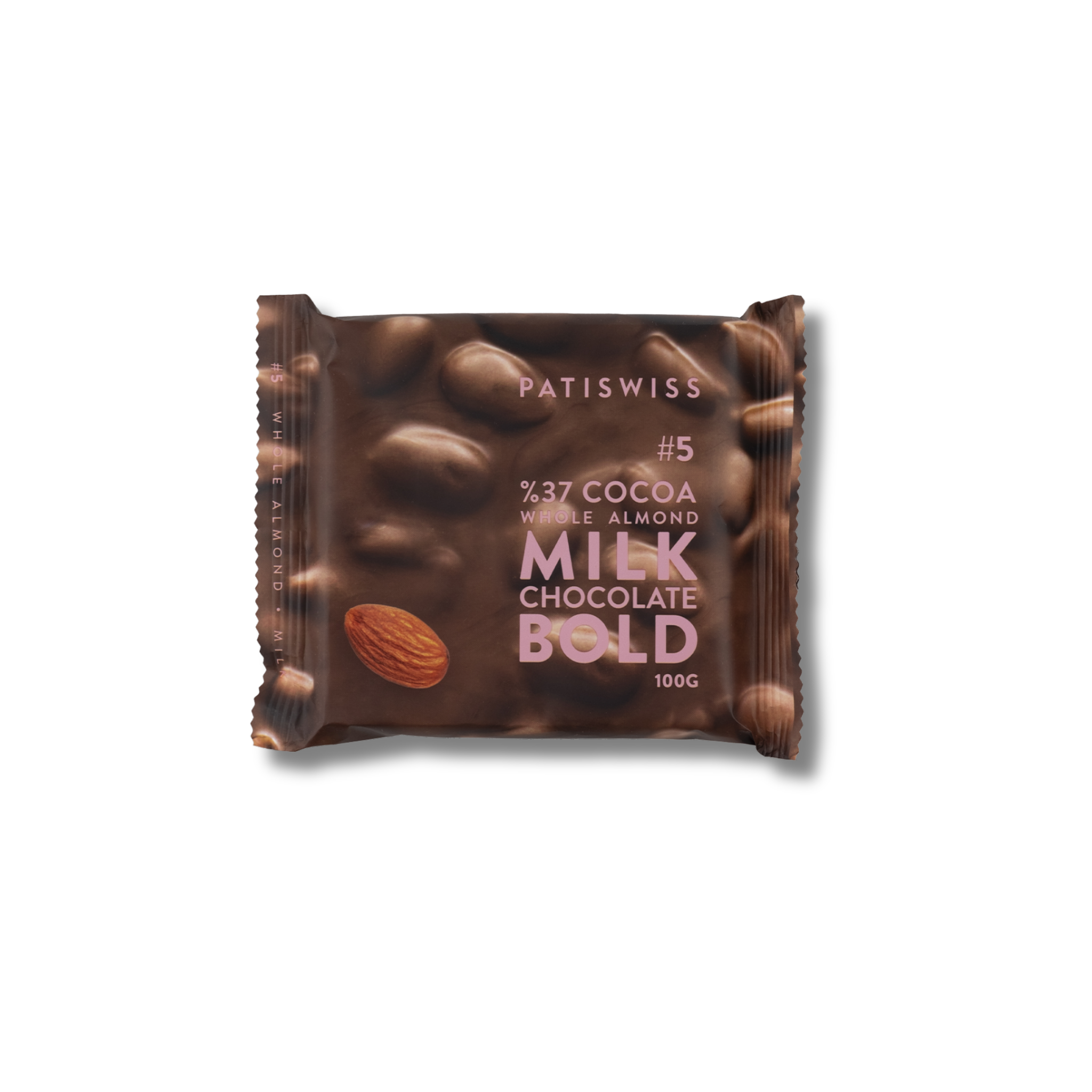 Bold Whole Almond Milk Chocolate Tablets | PATISWISS – Patiswiss